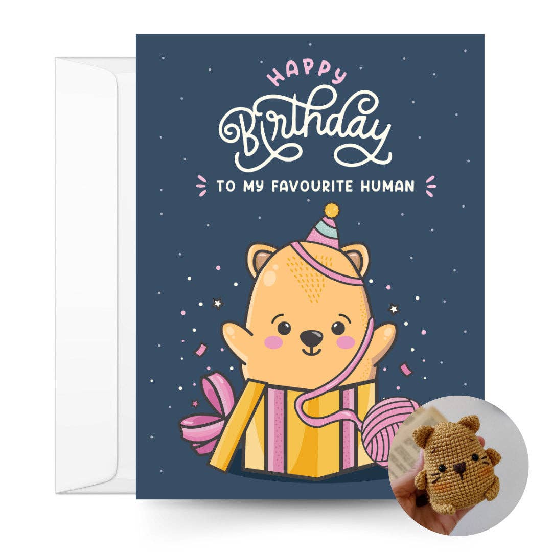 The Kindness Company - Birthday Card & Cat Crochet Pattern: Greeting ...